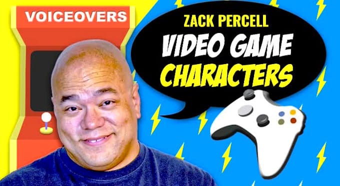 Record an amazing video game character voice over by Zackpercell | Fiverr