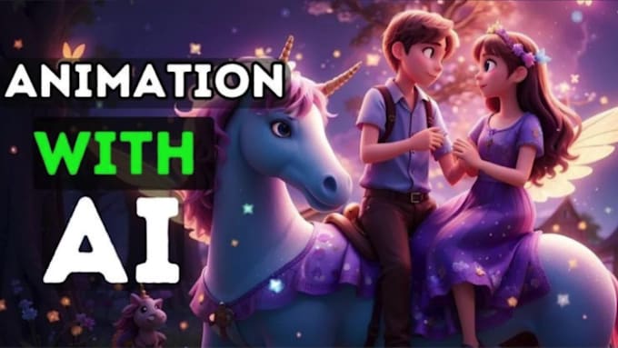 Do ai generated nursery rhymes and kids educational, ai story animation ...