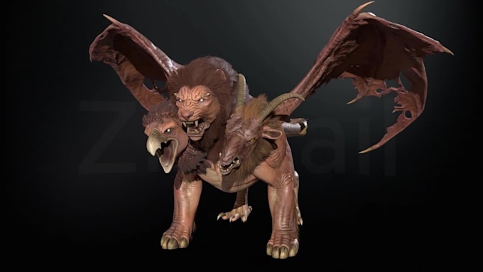 Create amazing 3d creature model with full rig and animation in blender ...