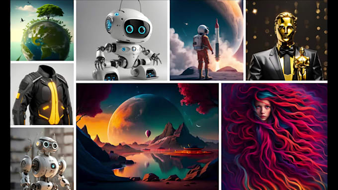 Create stunning ai art using midjourney and stable diffusion by Nadeera_uday | Fiverr