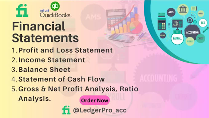 Prepare profit and loss statement, balance sheet, and budget forecast by Ledgerpro_acc | Fiverr