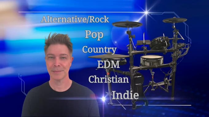 Record professional drums for your songs by Antonreeddrums | Fiverr