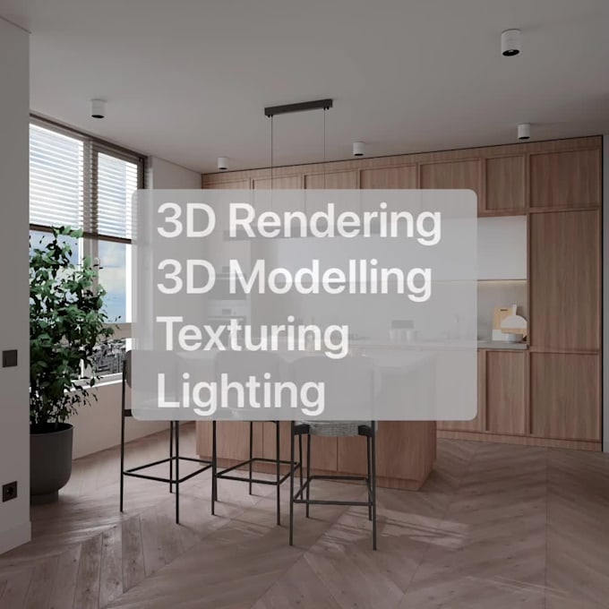 Create interior design with realistic 3d rendering by Ailee_tian | Fiverr