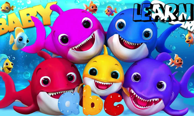 Create unique and fun kids learning and 3d nursery rhyme, animations by ...