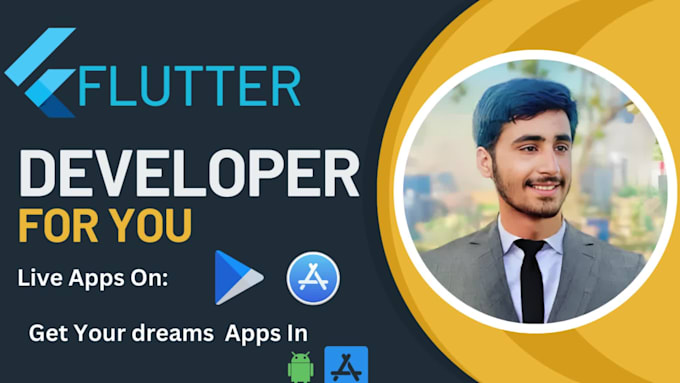 Professional flutter developer for custom cross platform mobile apps by Chandtarar | Fiverr