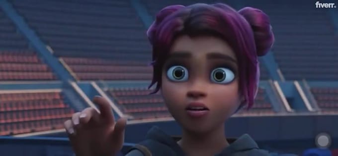 Create 3d disney animation, disney pixar style, ggi animation video ...
