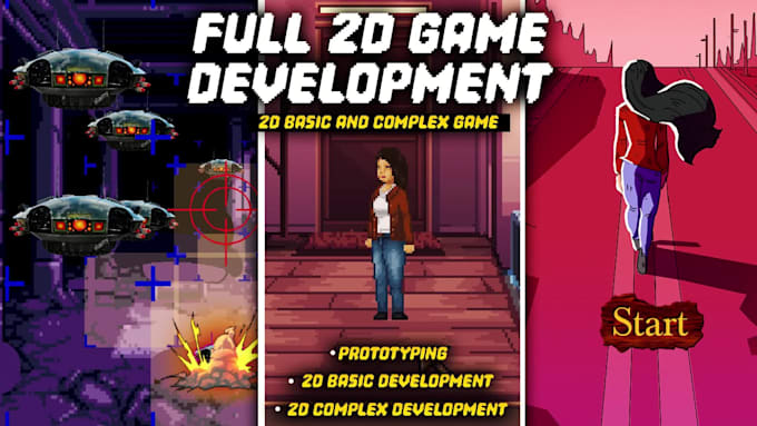 Develop full 2d game by Tarnos | Fiverr