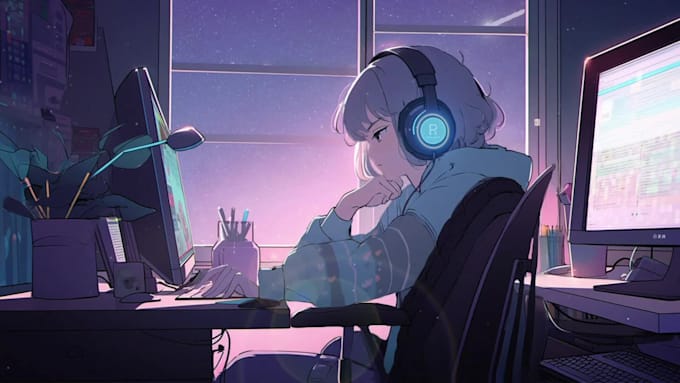 Create relaxing lofi loop animation from your 2d image by Sorrelum ...