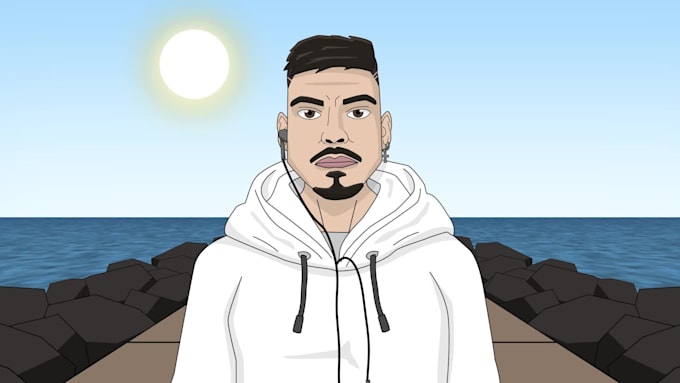 Create an animated loop for your song music video by Dony_flip | Fiverr