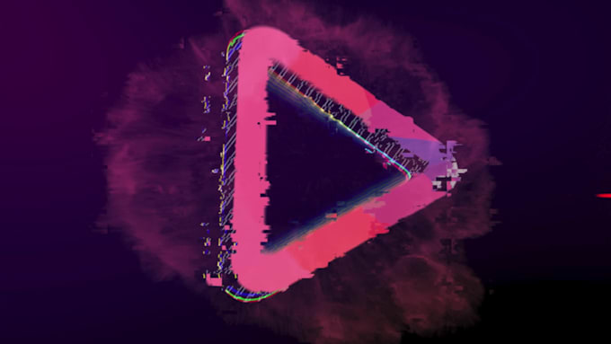 Create glitch intro logo animation by Turetener | Fiverr