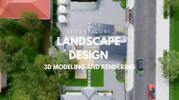Do realistic landscape design, garden design as a landscape architect ...