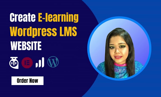 Create a custom wordpress elearning lms website and update your website by Afrin_kazi | Fiverr