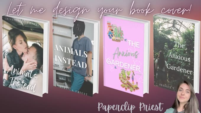 Design a clean book cover for your novel by Priestbooks | Fiverr