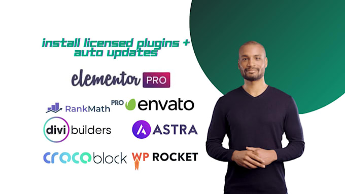 Install elementor pro, astra pro, rank math, etc licensed plugins by ...