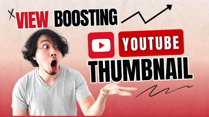 Design view boosting youtube thumbnail by Designerrabbi | Fiverr