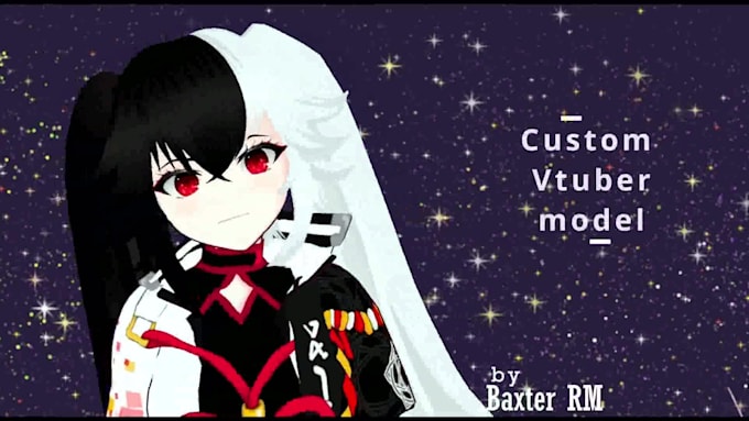 Make a custom 3d vtuber model just for you using vroid, blender and unity by Baxterrm | Fiverr