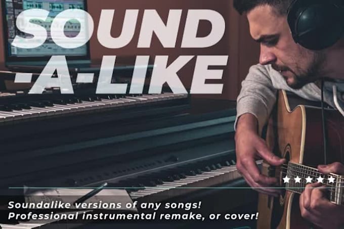 Create a soundalike version of any song by Audiorastudio | Fiverr