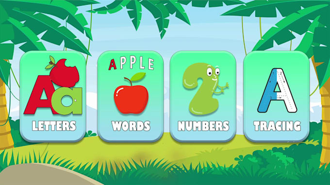 Create 2d educational activity book puzzle game for kids by Mika2009 ...