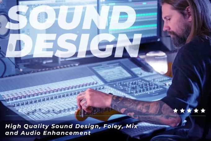 Do sound design, foley and mix for your film or ads by Audiorastudio ...