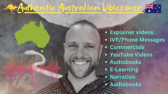 Record your script in a deep australian voice by Sitarcohen | Fiverr