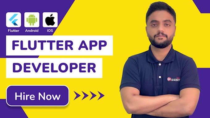 Do mobile app development app creation ios app android app as flutter ...