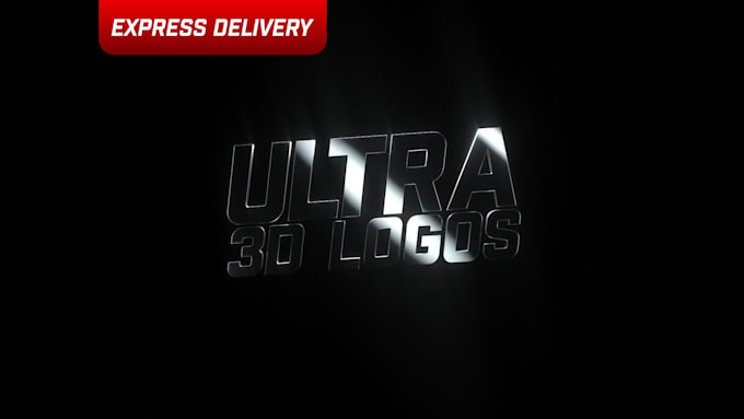 Create this ultra premium 3d logo animation light sweep by Ultra_3d ...