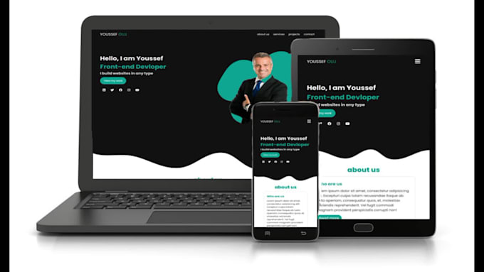Design website ui ux template by Youssefolhaj | Fiverr