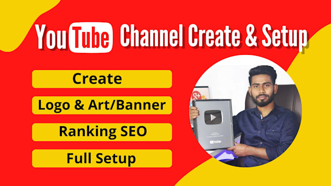 Create youtube channel with brand name and designs by Koushikbiswas1 ...