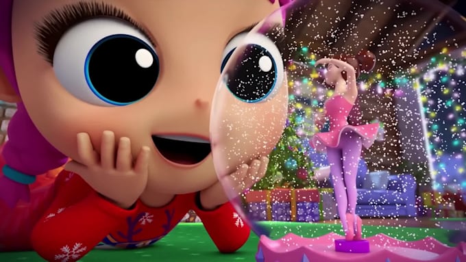 Create colorful 3d kids animation nursery rhyme video for your youtube ...