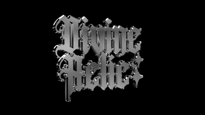 Create reflection 3d rotating logo or 3d spinning animation by Bigfact ...