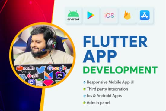 Do flutter app development, mobile app development by Syed66 | Fiverr