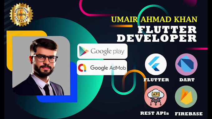 Develop flutter app for android and ios from figma and xd by Umairmohmand | Fiverr