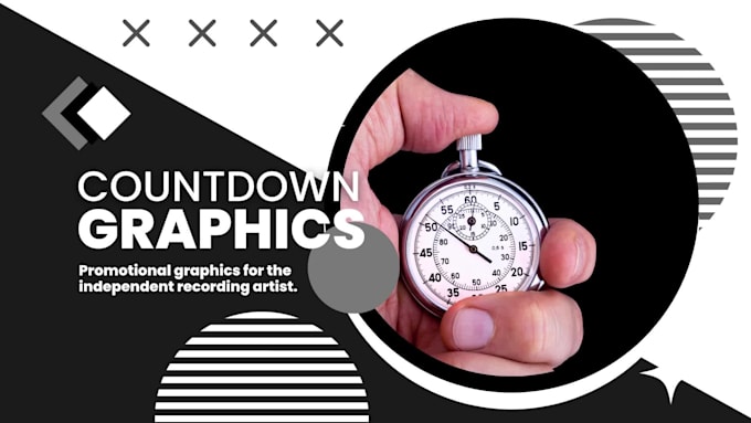 Create countdown graphics for your release by Gdprecords | Fiverr