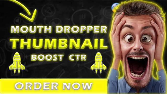 Create a jaw dropper thumbnail or cover for you by Mohamed_bour | Fiverr