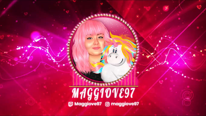 Design custom animated twitch overlay stream package screens and twitch ...