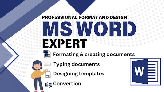Format and design ms word document and word template by Romz_crea5 | Fiverr