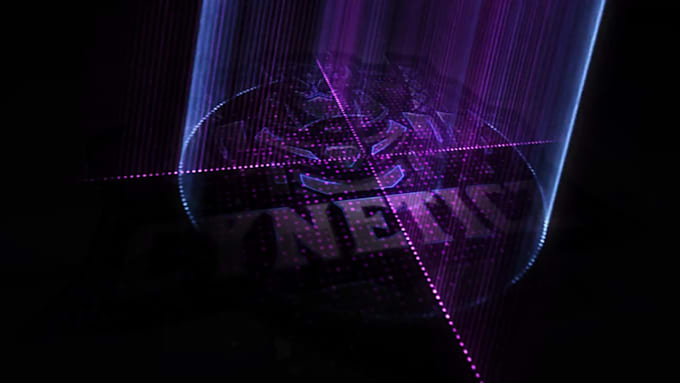 Create neon light rays logo animation intro by Evgeniyart | Fiverr