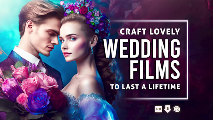 Edit cinematic wedding video, wedding highlights, wedding video editing ...