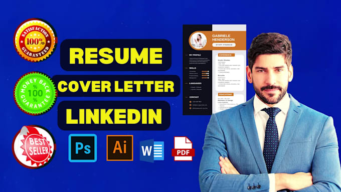 Write and upgrade your resume, cv, cover letter, linkedin by Tahmina780 | Fiverr