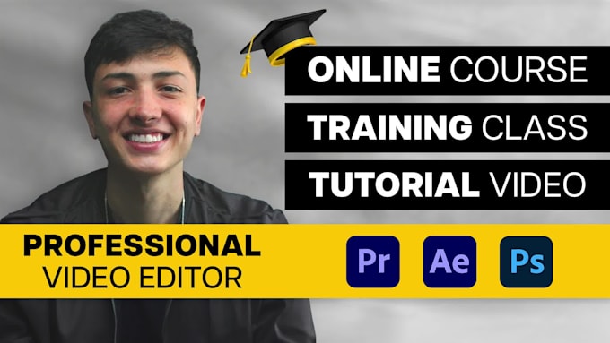 Edit your online course and video classes by Nicholasandrew_ | Fiverr