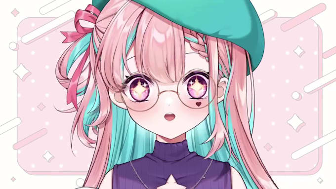 Design live 2d vtuber model, vtube design, 2d vtuber avatar, vtuber ...