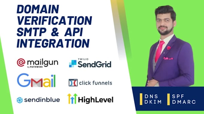 Verify sendgrid domain sender authentication smtp api integration by ...