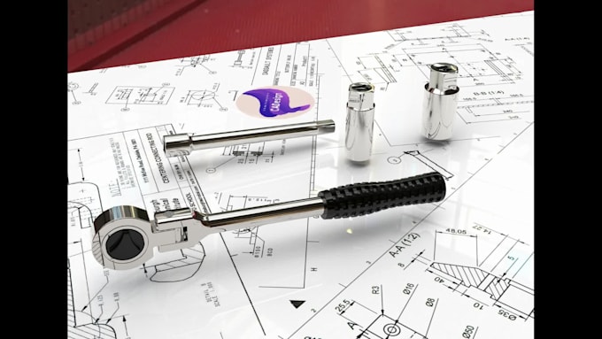 Design cad models, technical drawings,3d printer,rendering by ...