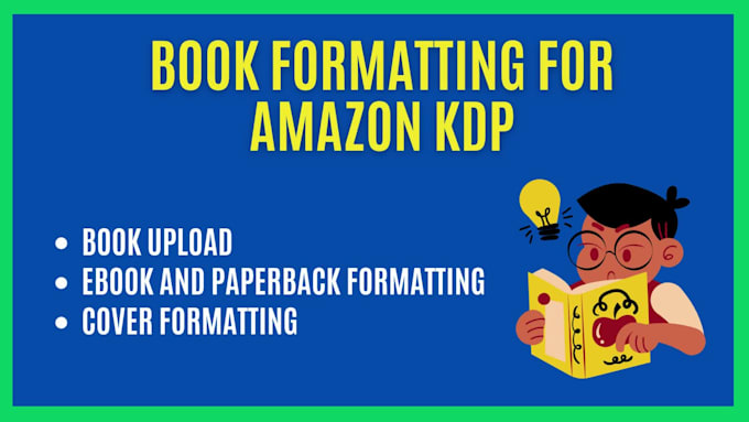 Do book formatting for amazon kdp, kindle book formatting and layout design by Fari_library1 ...