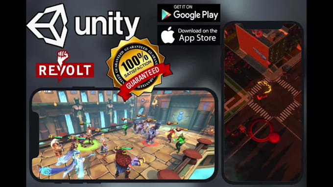 Develop 2d unity games for mobile and pc by Revoltgamez | Fiverr