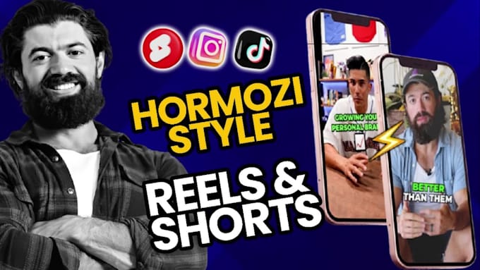 Do instagram reels, youtube shorts videos editing in alex hormozi style caption by Editor230 ...