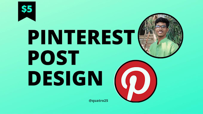 Design pinterest post for blogs by Quatro25 | Fiverr