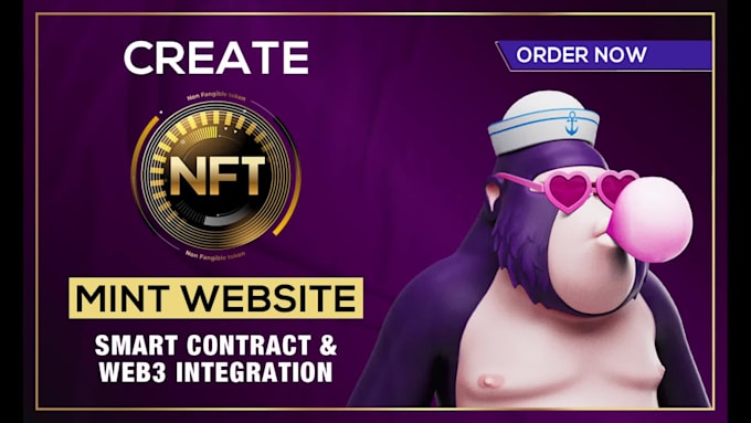 Create nft mint website, smart contract and web3 integration by Hammadghazi007 | Fiverr
