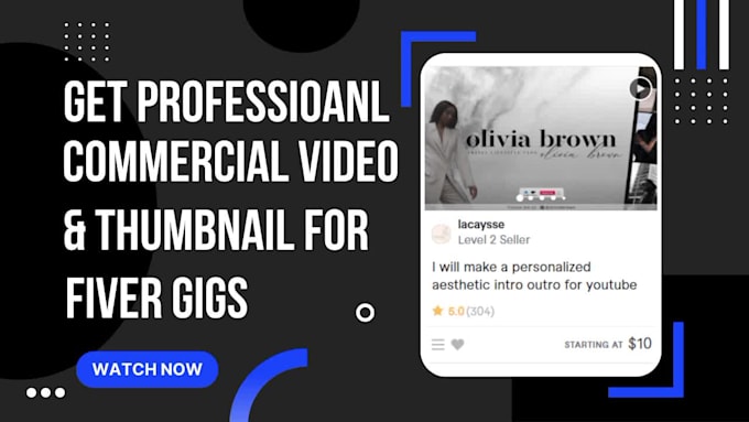 Make promotional fiverr gigs video and thumbnails by Muhammadabid686 ...