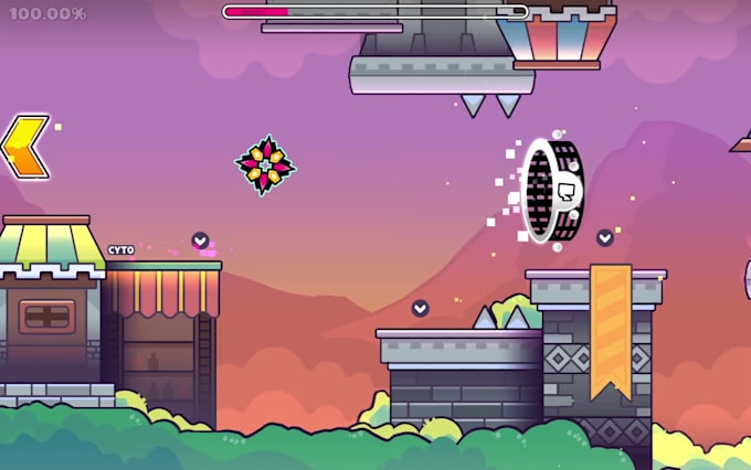 Create the best full feature geometry dash level for you by ...